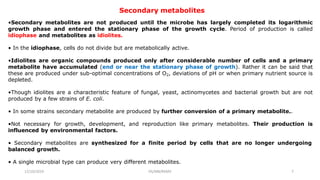 Primary And Secondary Metabolites Pptx Primary And Secondary Pptx