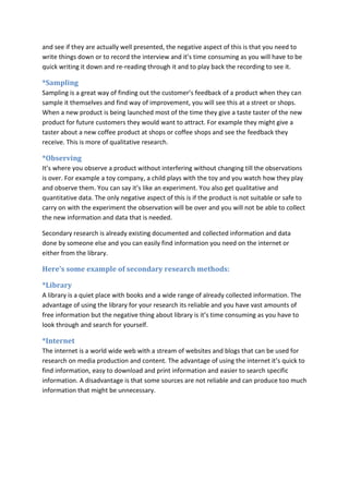Primary and secondary report irene | DOCX