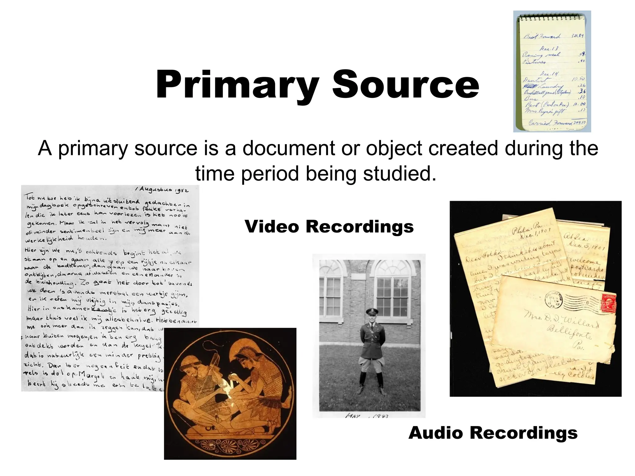 PrimaryandSecondarySourcesworldhistory-1.ppt