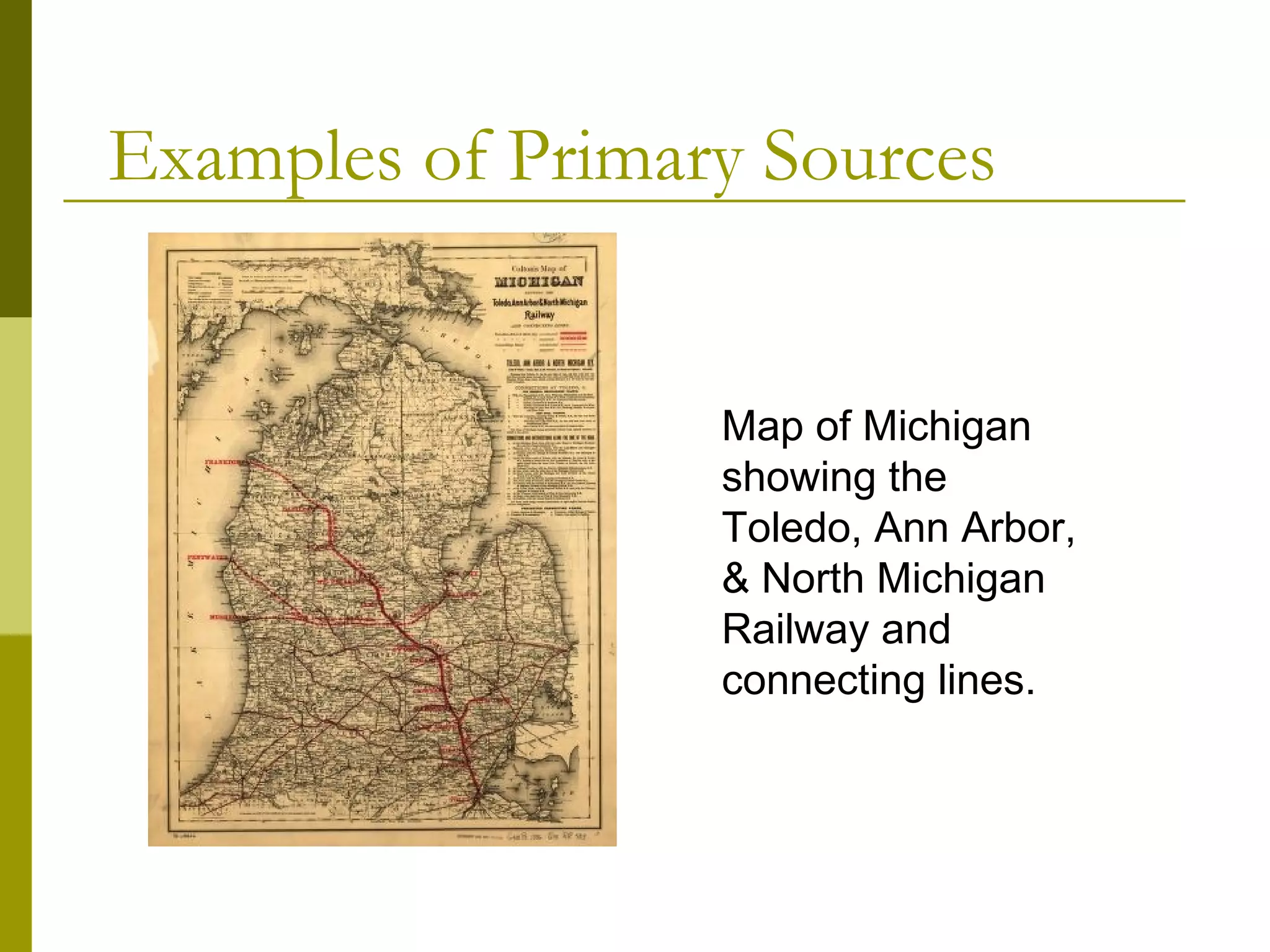 Primary and Secondary Sources | PPT