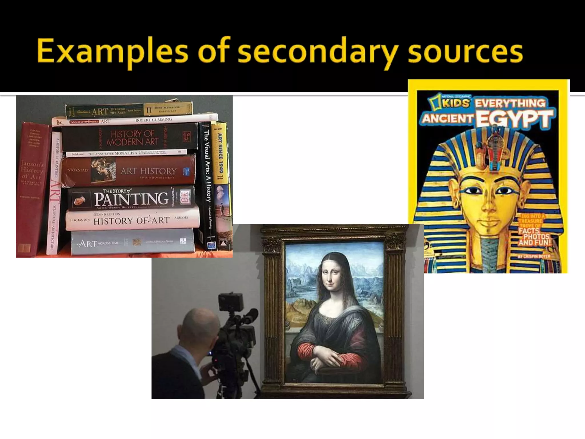 History: Primary and Secondary sources | PPTX