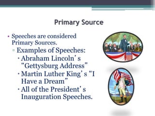 PrimaryandSecondarySources.ppt
