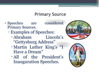 Primary and Secondary Sources of Informatioon | PPTX