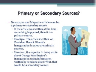Primary and Secondary Sources | ODP