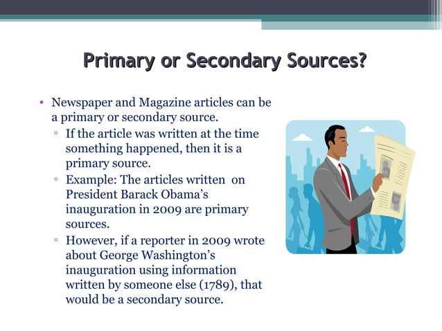 Primary and Secondary Sources | ODP | Secondary Education | Education