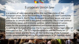 Primary and secondary sources of eu law | PPTX