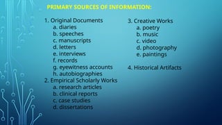 Primary and Secondary Sources of Information.pptx