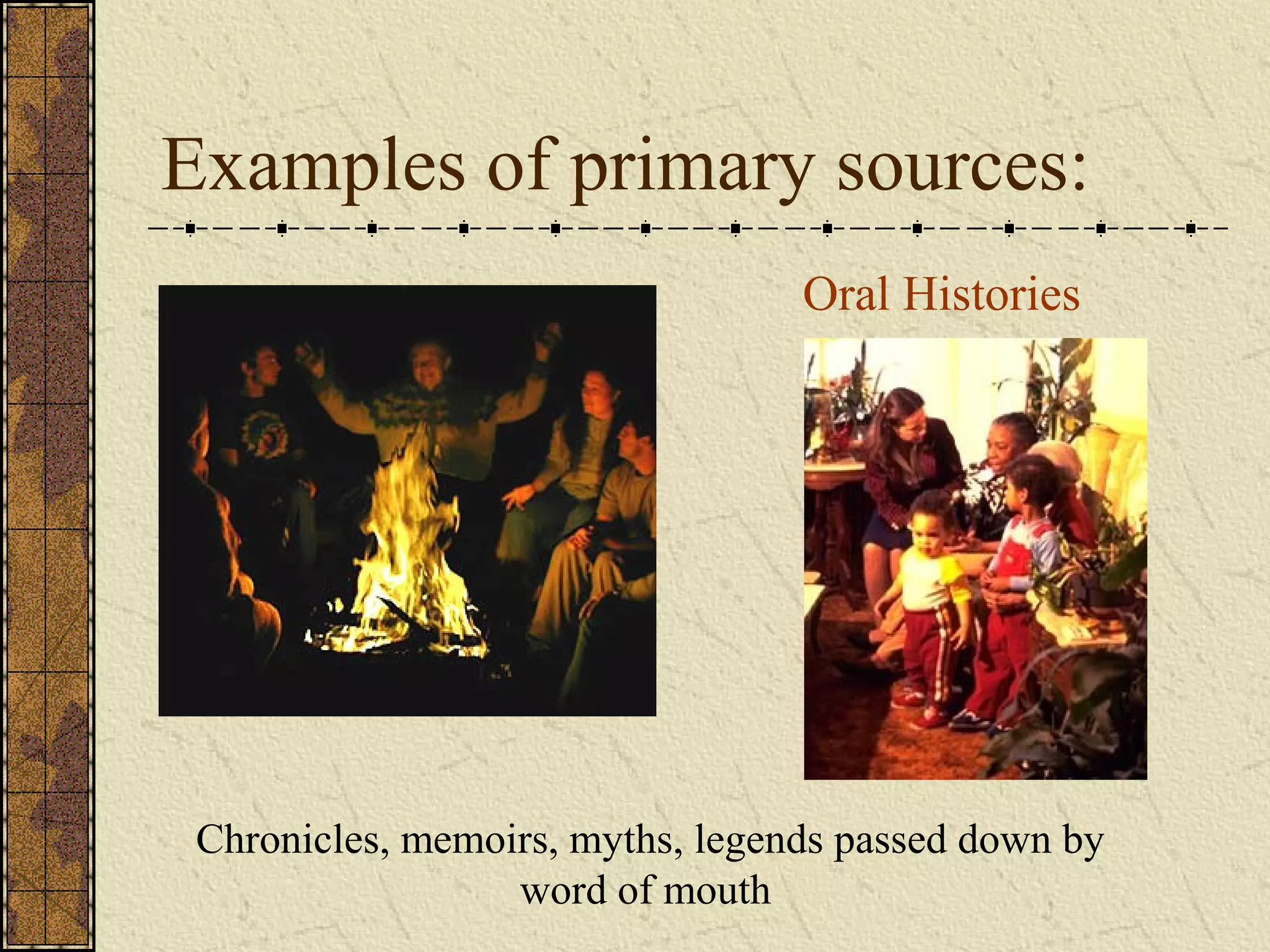 Primary & Secondary Sources PowerPoint, Grades 3-8 | PPT
