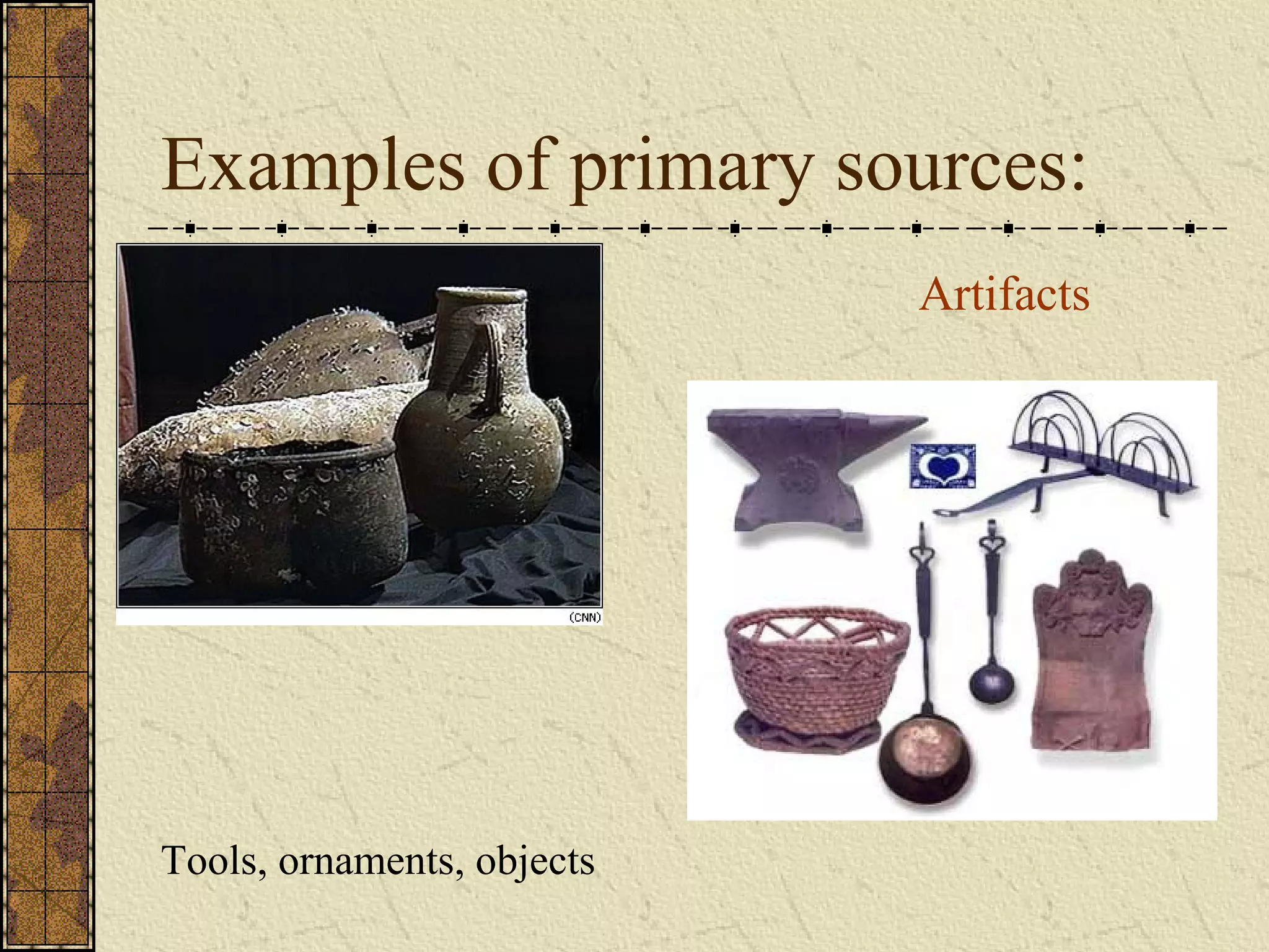 Primary & Secondary Sources PowerPoint, Grades 3-8 | PPT