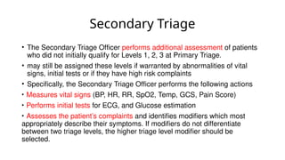 PRIMARY AND SECONDARY TRIAGE for Malaysia | PPTX