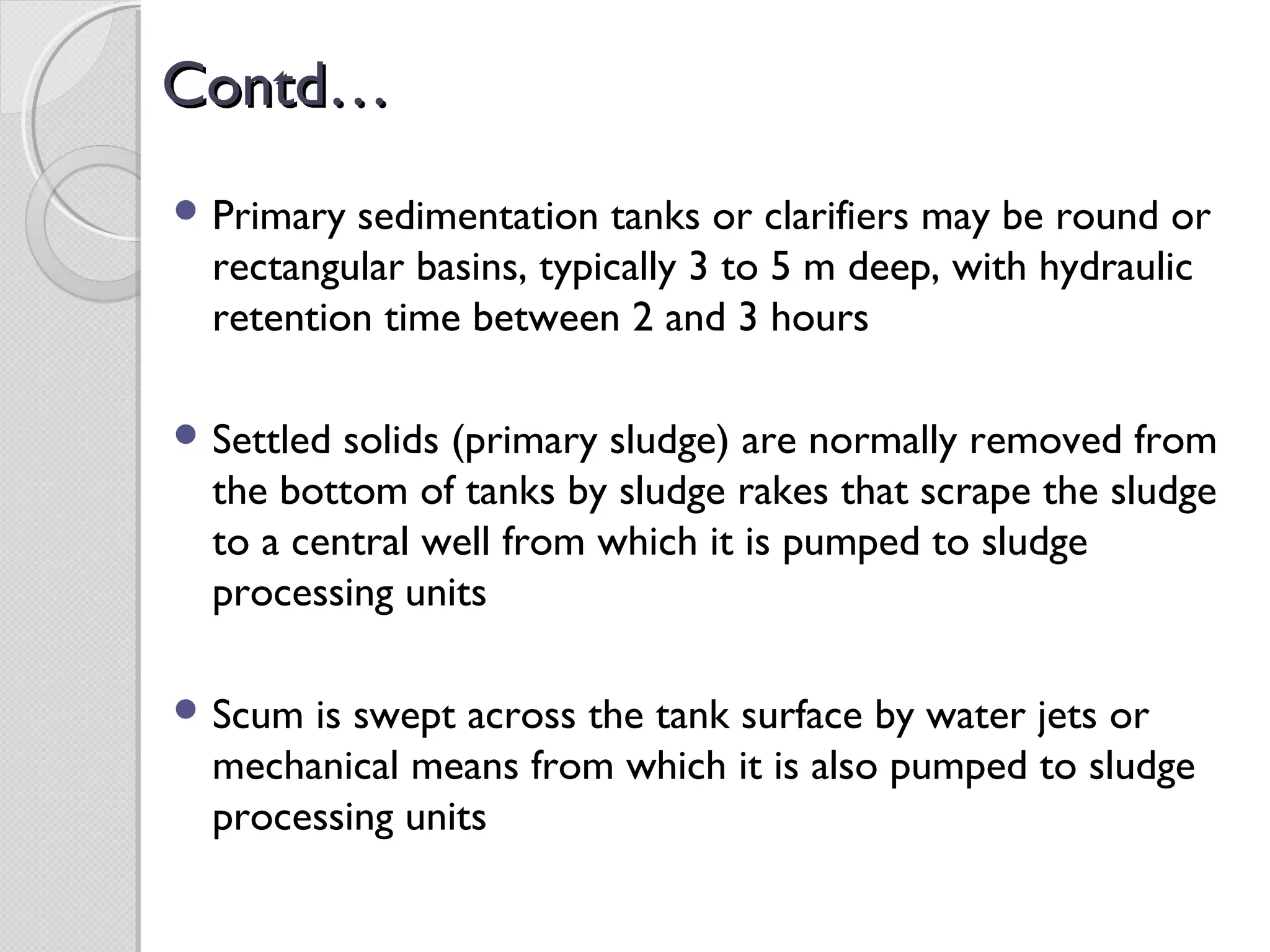 Primary and secondary wastewater treatment.. | PPT