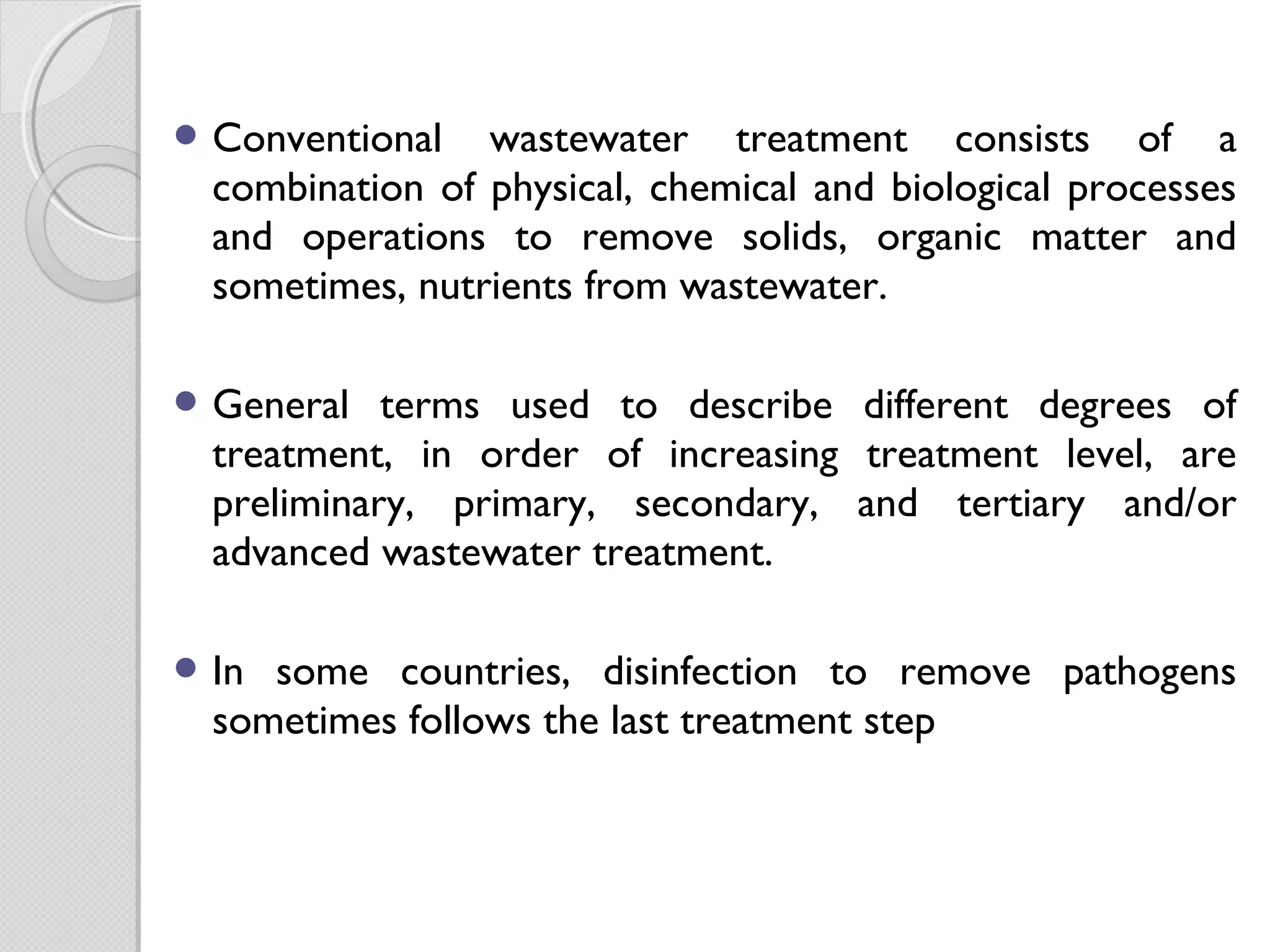 Primary and secondary wastewater treatment.. | PPT