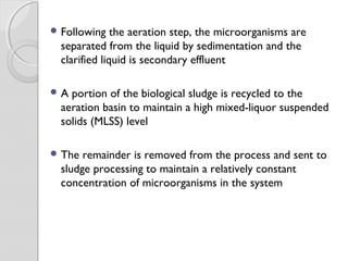 Primary and secondary wastewater treatment.. | PPT
