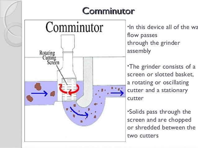 Primary and secondary wastewater treatment..
