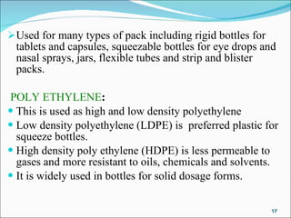 Primary And Second Packaging | PPT