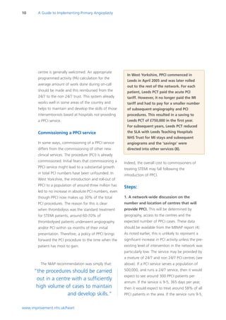 A Guide to Implementing Primary Angioplasty | PDF | Heart and Cardiovascular Diseases | Diseases ...