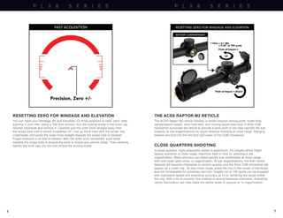 Instruction Manual | Primary Arms PLX FFP | Optics Trade | PDF