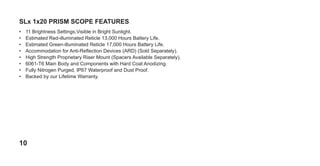 Instruction Manual | Primary Arms SLX-1XP | PPT