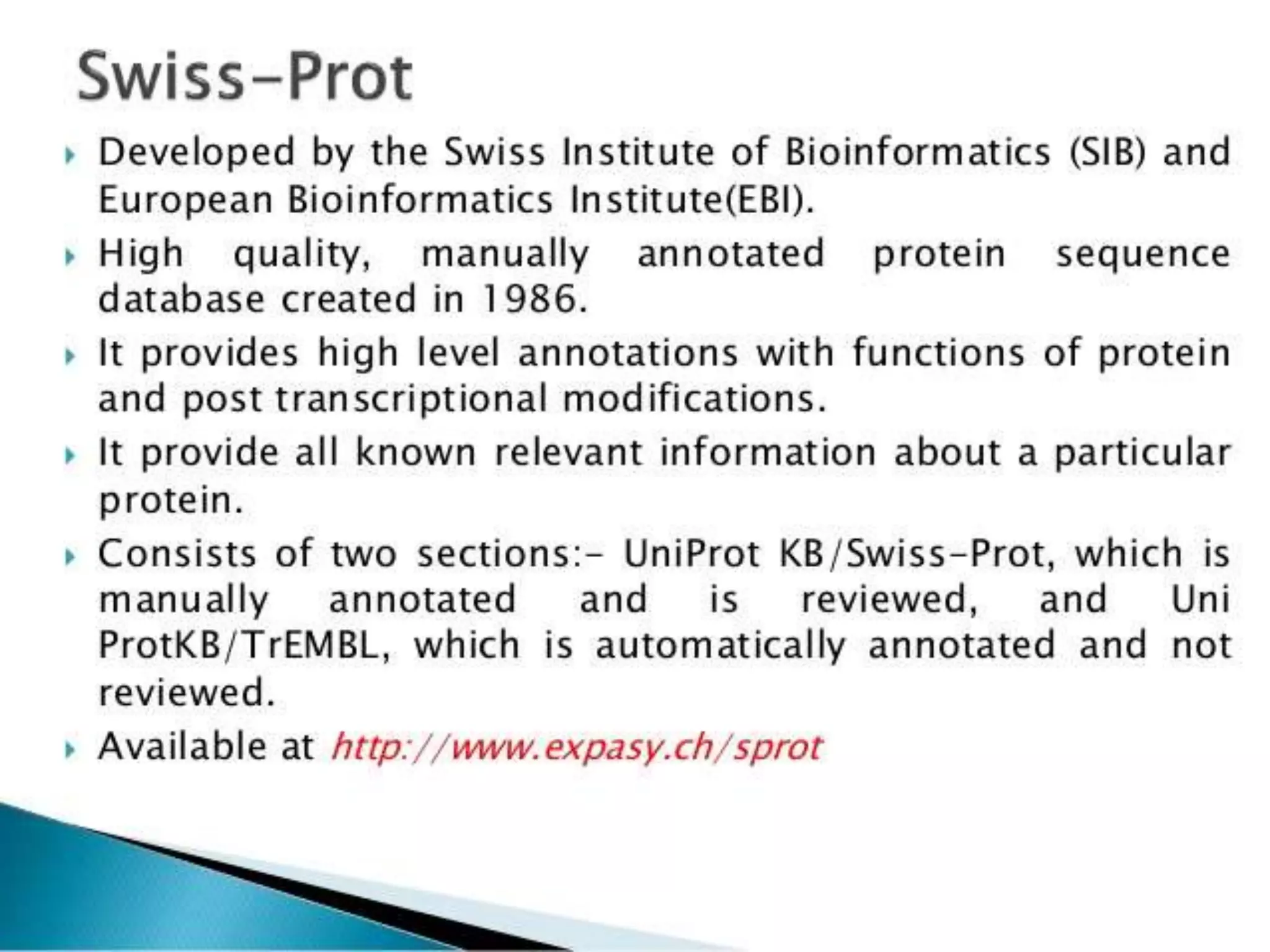 Primary Bioinformatics Database.pptx
