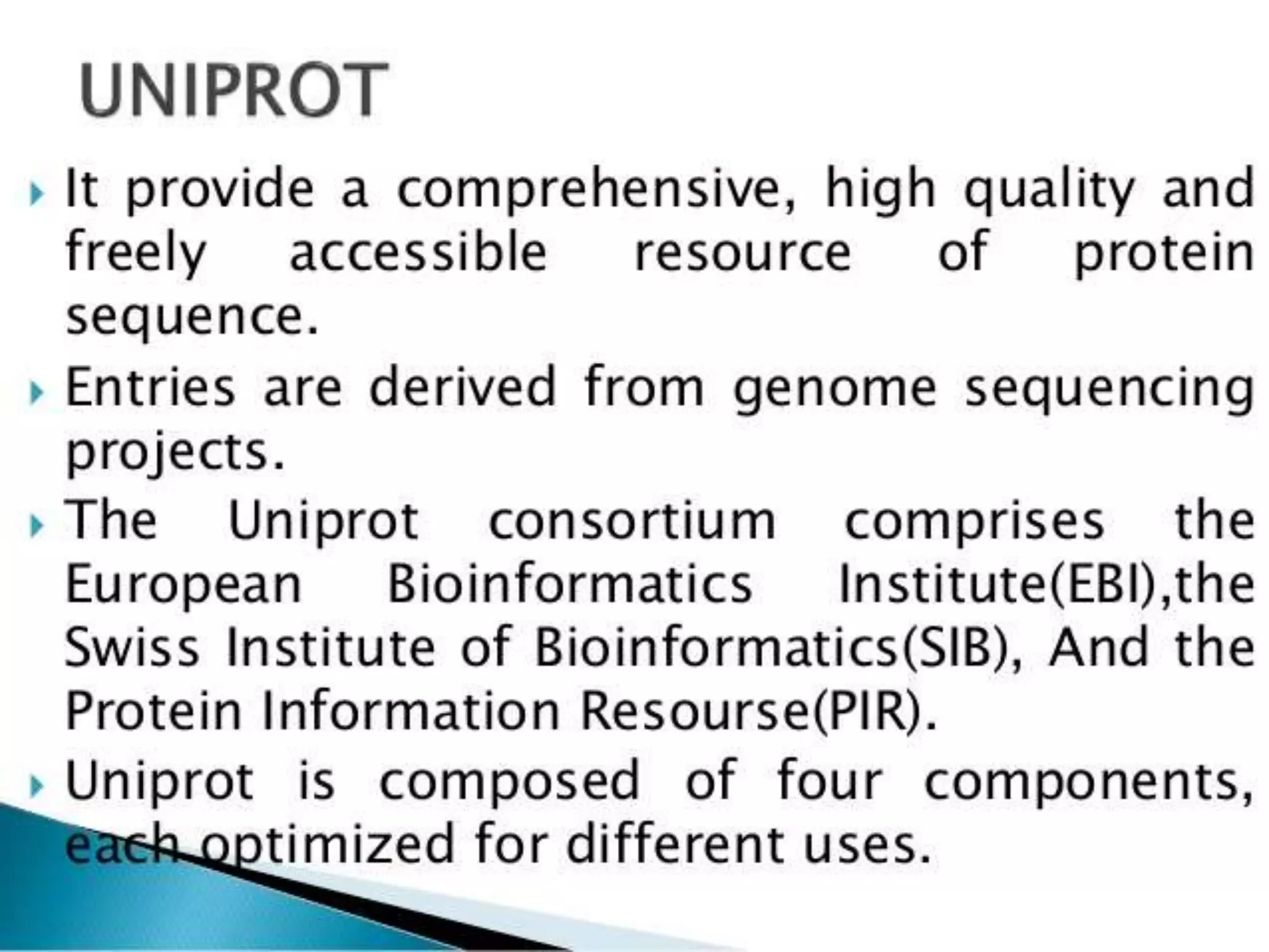 Primary Bioinformatics Database.pptx
