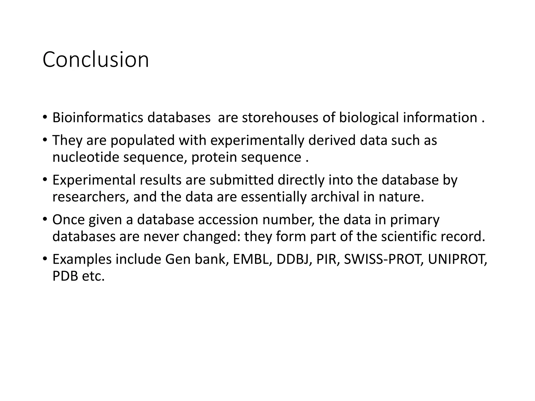 Primary Bioinformatics Database.pptx