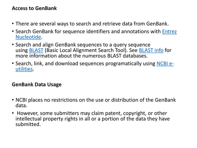 Primary Bioinformatics Database.pptx