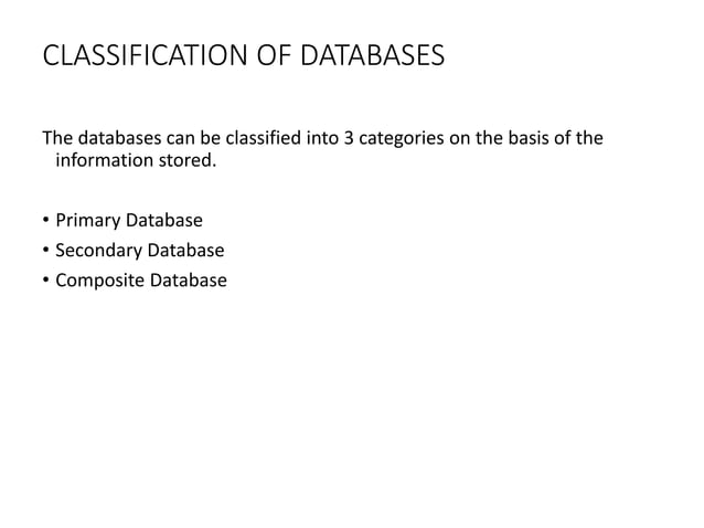 Primary Bioinformatics Database.pptx
