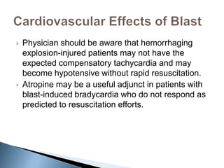 Primary Blast Injury | PPTX
