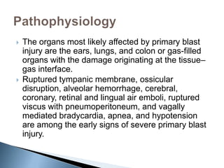 Primary Blast Injury | PPT