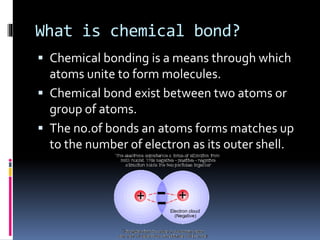 Primary bonding in organic compound | PPTX