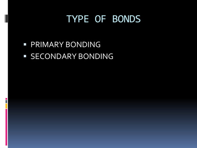 Primary bonding in organic compound | PPTX