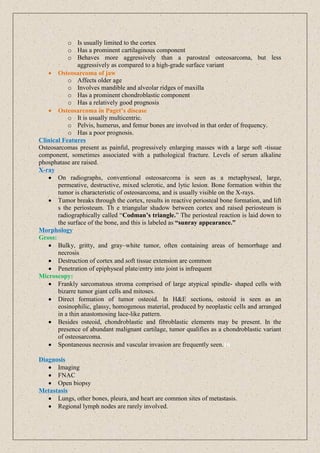 Primary bone tumors | PDF