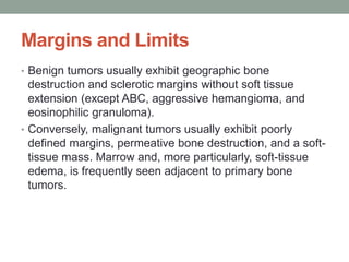 Primary bone tumors of the spine | PPTX