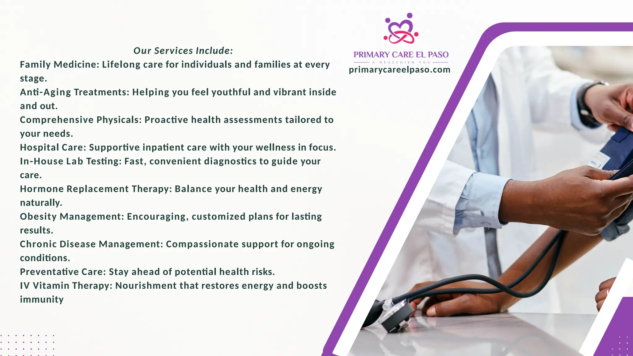 Primary Care El Paso – Compassionate Healthcare That Puts You First.pptx