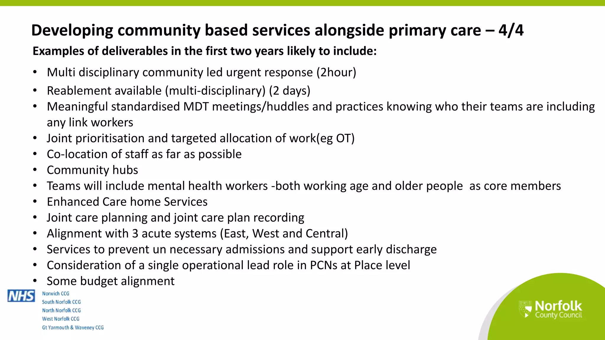Primary Care Network | PPTX