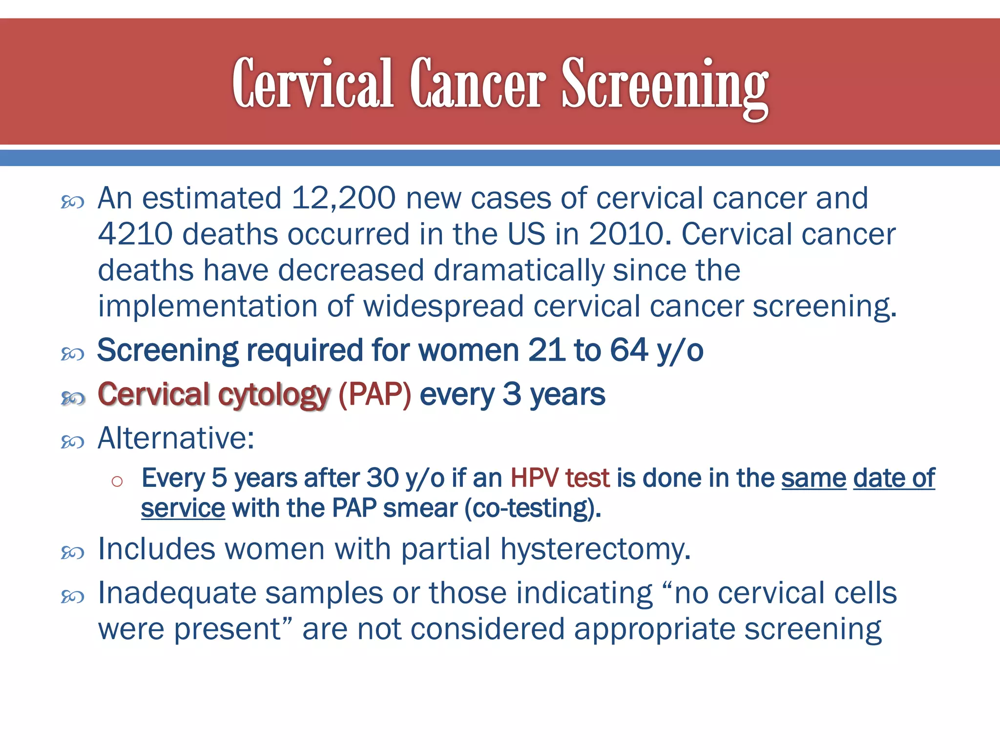 Primary care screening tests in adults geriatrics | PDF