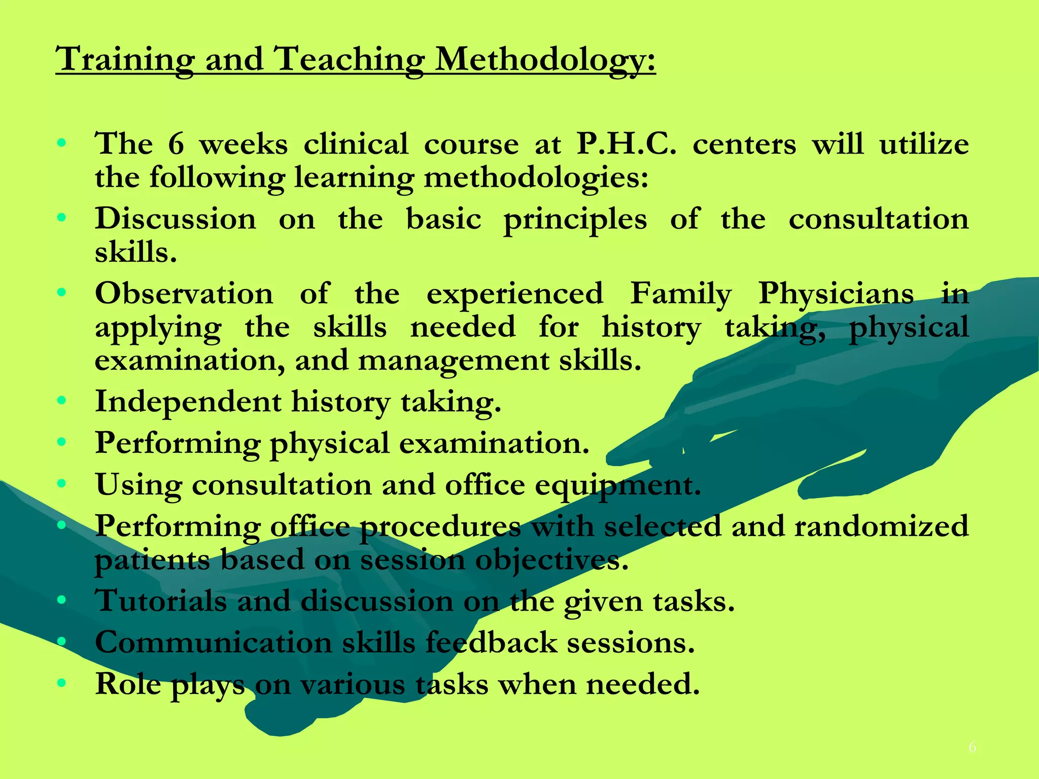 Primary care training module | PPT