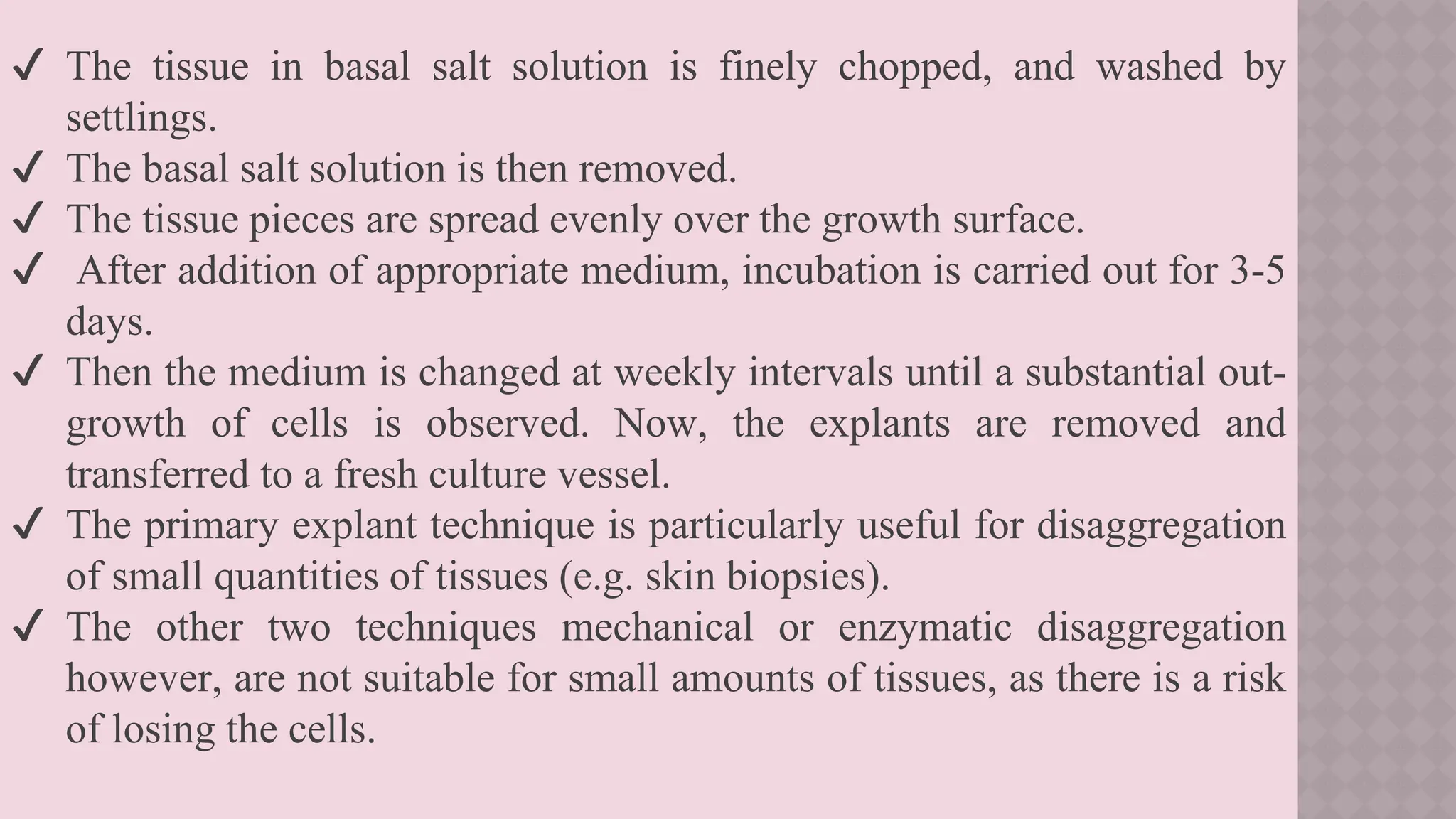 Establishment of Primary animal cell culture | PPTX