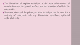 Establishment of Primary animal cell culture | PPTX