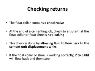 Primary cementing and Secondary Cementing | PPTX