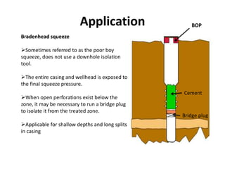 Primary cementing and Secondary Cementing | PPTX