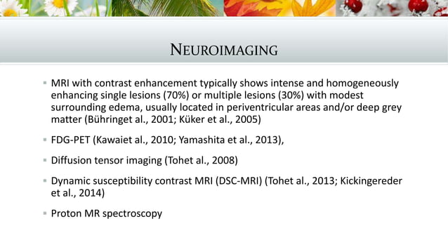 Primary Central Nervous System Lymphoma | PPTX | Cancer | Diseases and Conditions