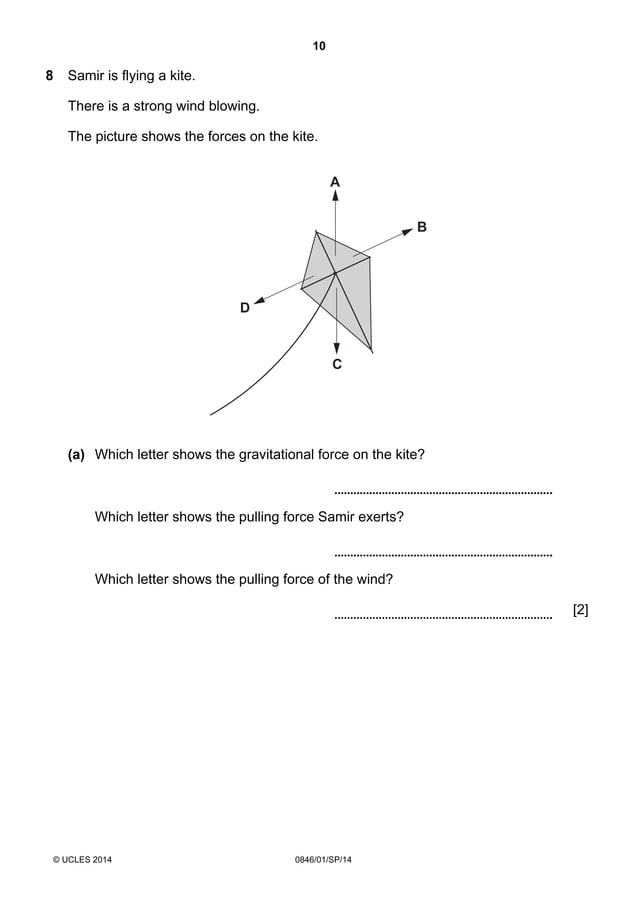 Primary checkpoint science (0846) specimen 2014 paper 1 | PDF