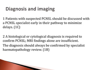Primary CNS lymphoma | PPT