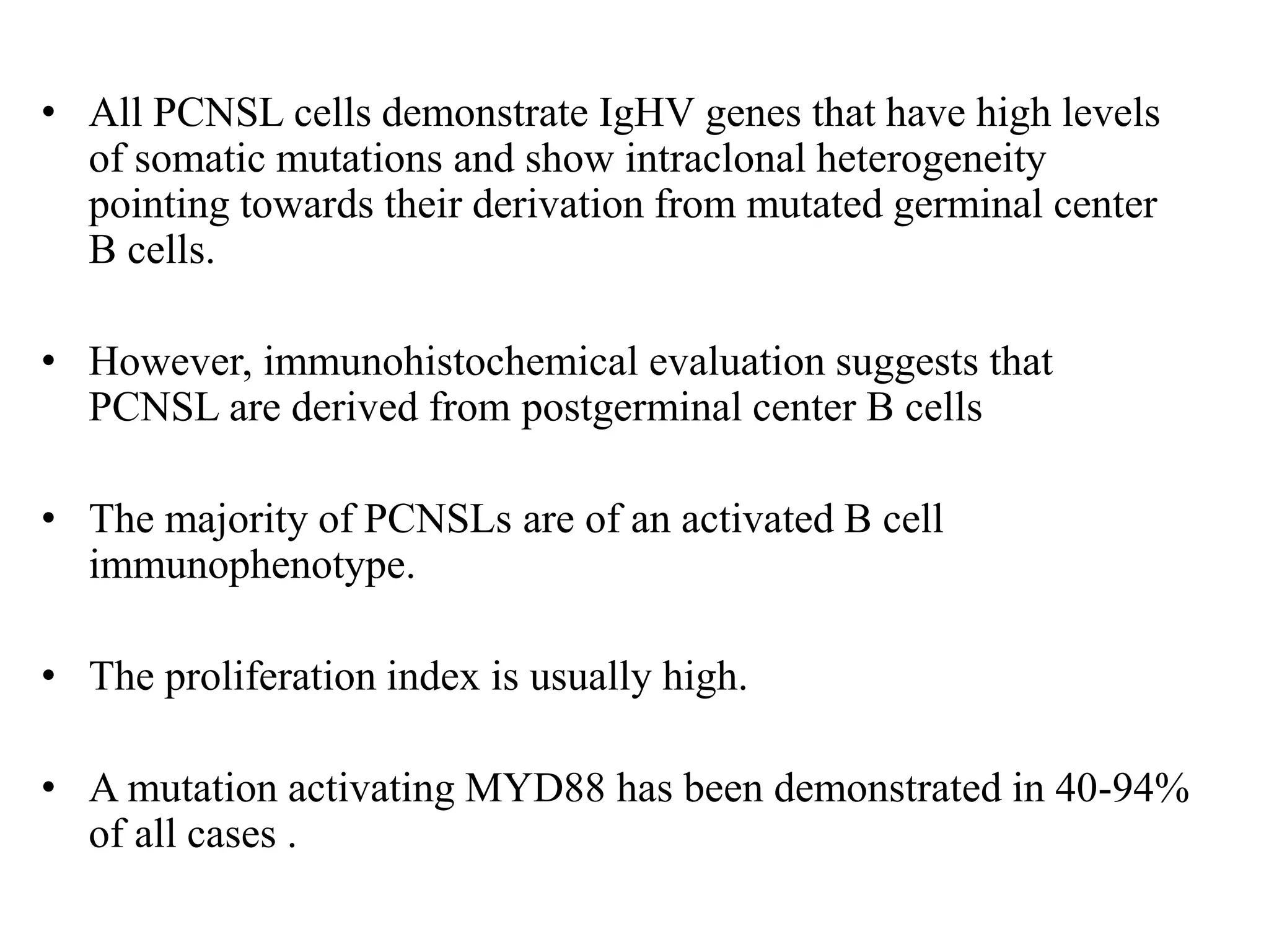Primary cns lymphoma main | PPTX