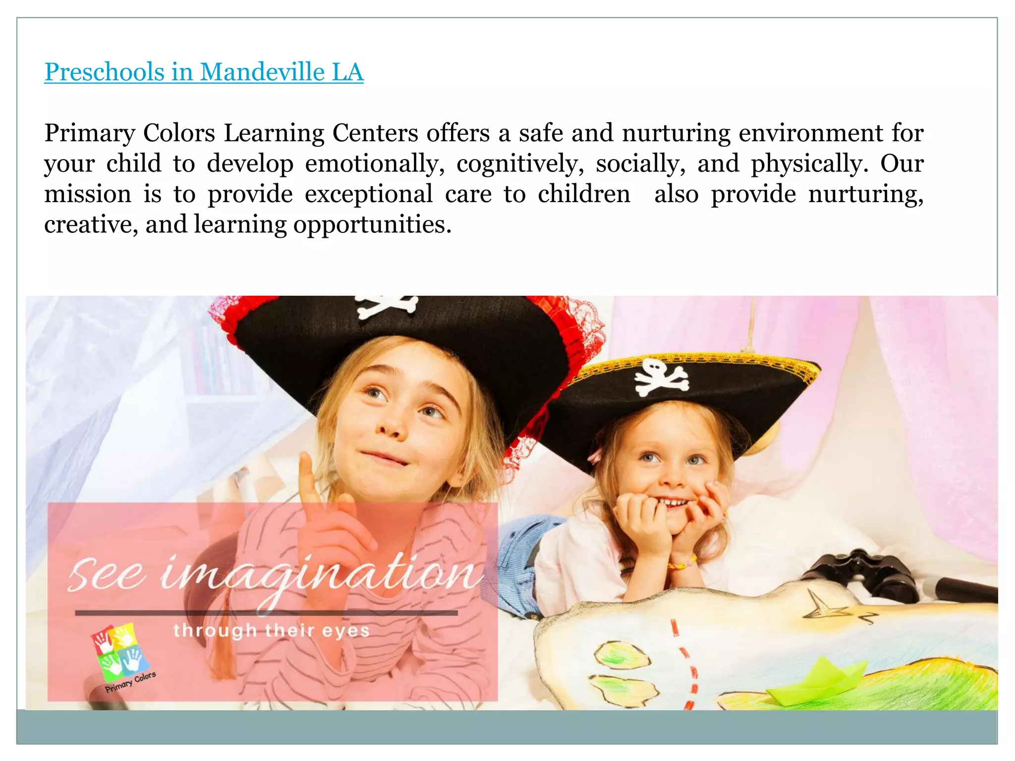 Primary colors learning center | PPT