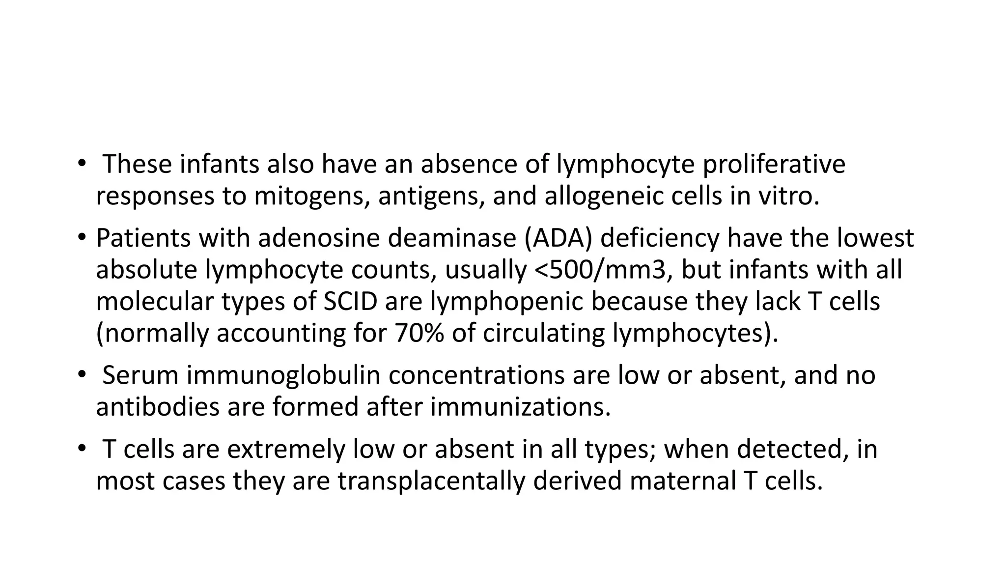 Primary combined antibody and cellular immunodeficiencies | PPT