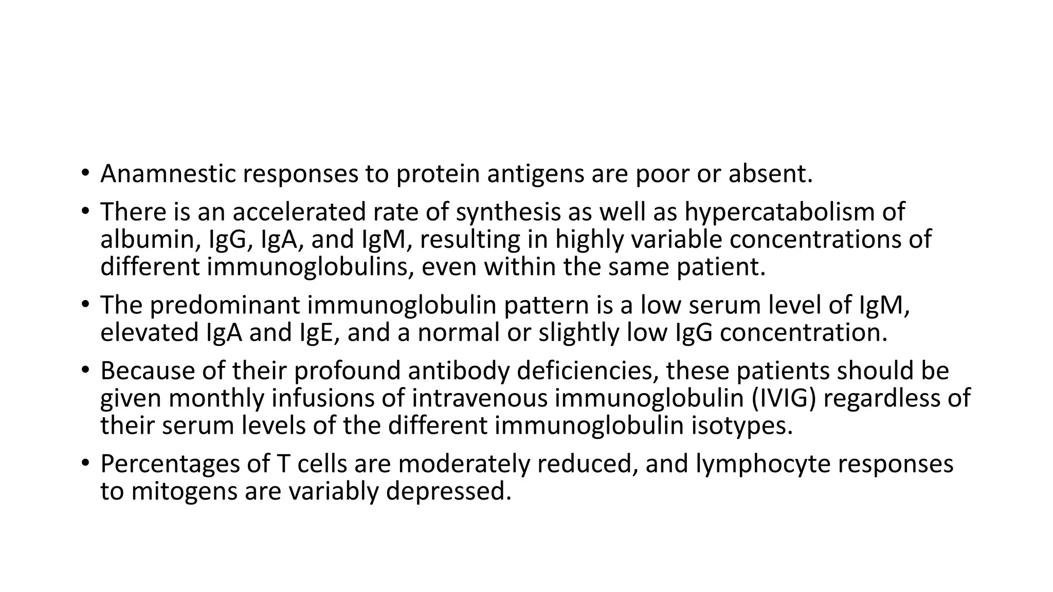 Primary combined antibody and cellular immunodeficiencies | PPT