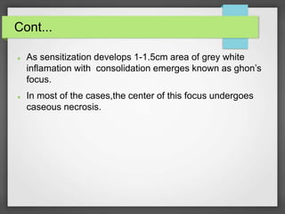 Ghon's complex | PPTX