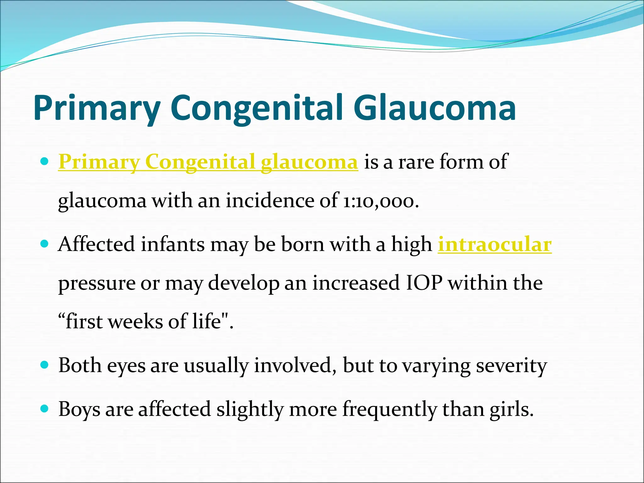 PRIMARY CONGENITAL GLAUCOMA.ppt